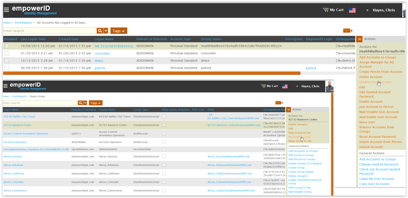 Identity Spring Cleaning Tools from EmpowerID